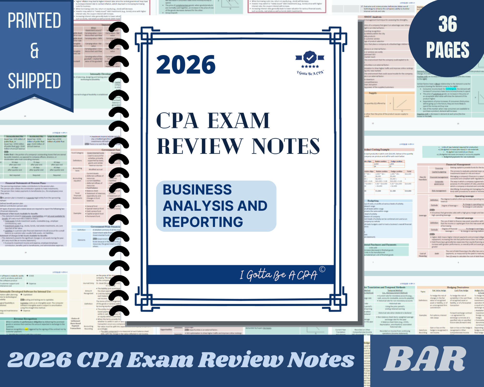 2026 CPA Exam Review Notes - BAR – I Gotta Be A CPA